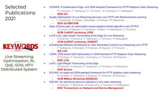 QoE Optimization in Live Streaming | PPT