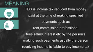 Duties And Responsibilities of of TDS officer. while calculating TDS | PPTX