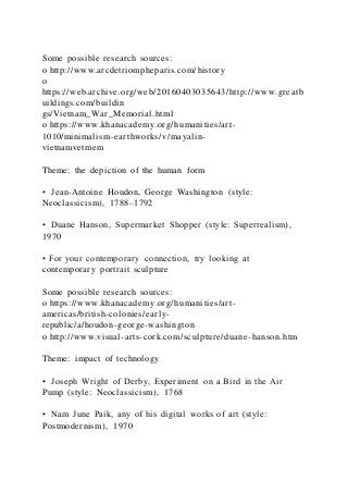 FAS 202 Final Project Themes List In Milestone One, you wi | DOCX