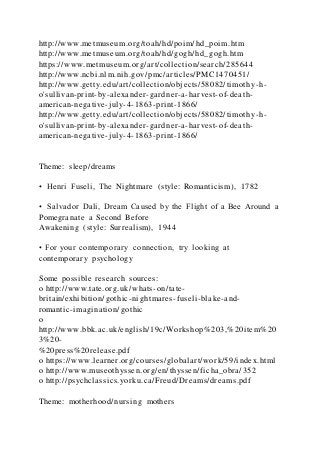 FAS 202 Final Project Themes List In Milestone One, you wi | DOCX