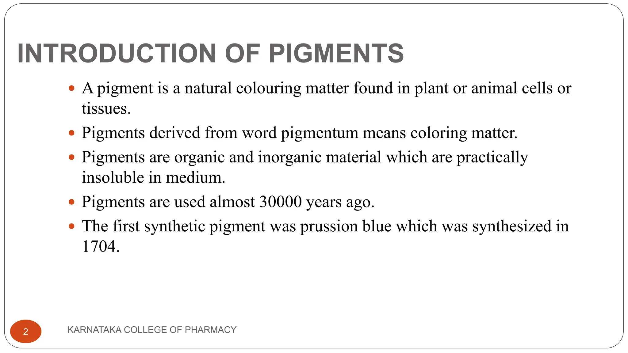 PIGMENTS AND DYES, food analysis, analysis | PPTX