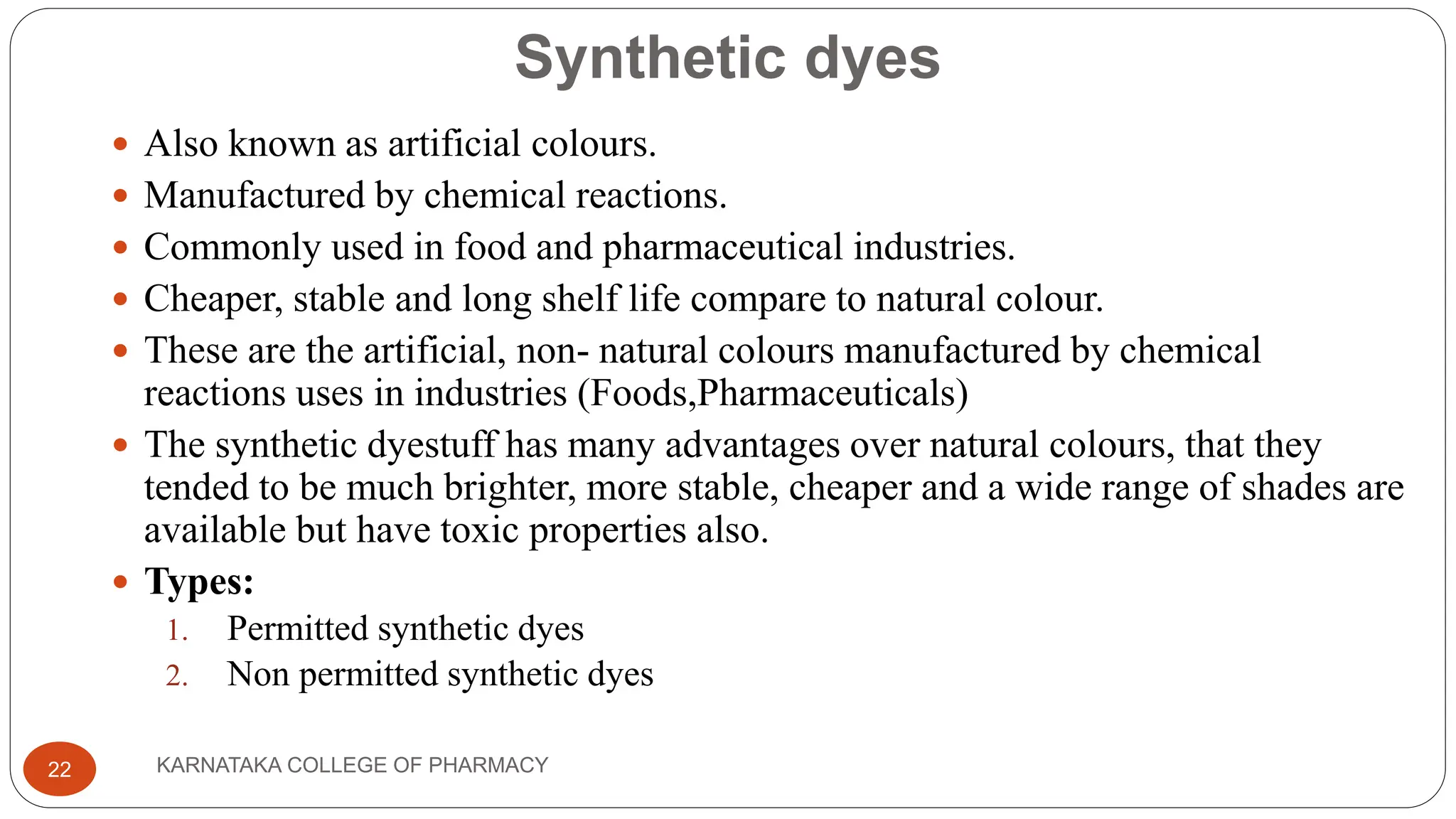 PIGMENTS AND DYES, food analysis, analysis | PPTX