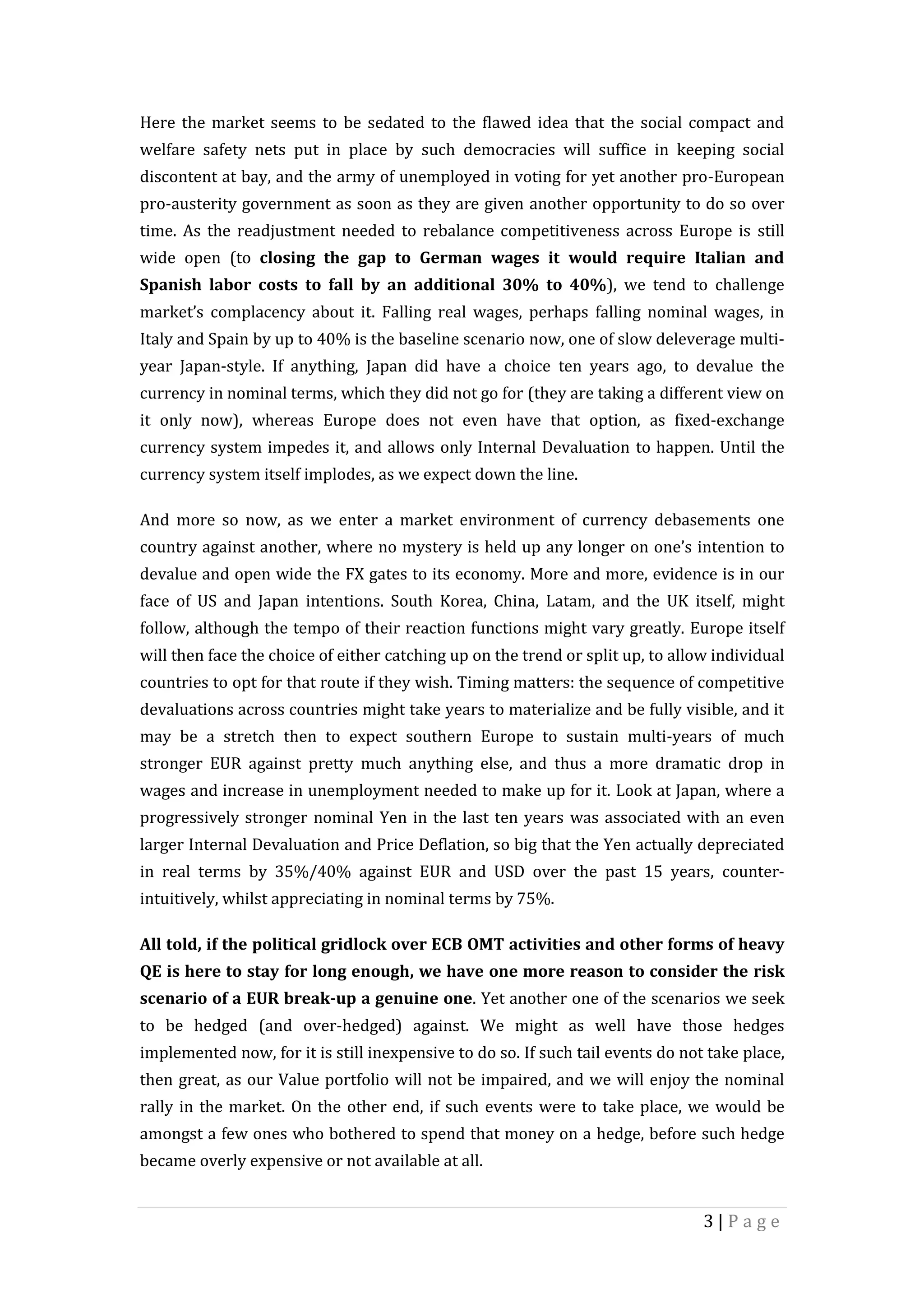 Fasanara Capital | Appendix | Portfolio Buckets | PDF