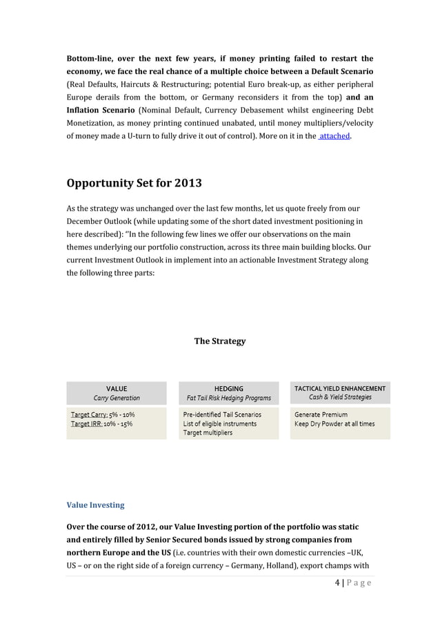 Fasanara Capital | Appendix | Portfolio Buckets | PDF