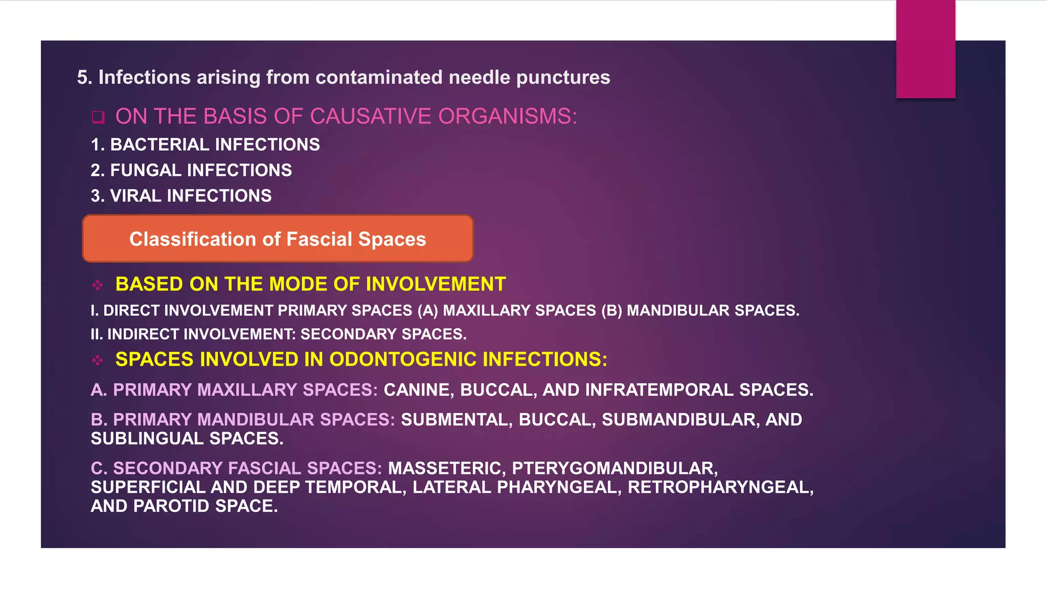 Fascial space infection | PPTX