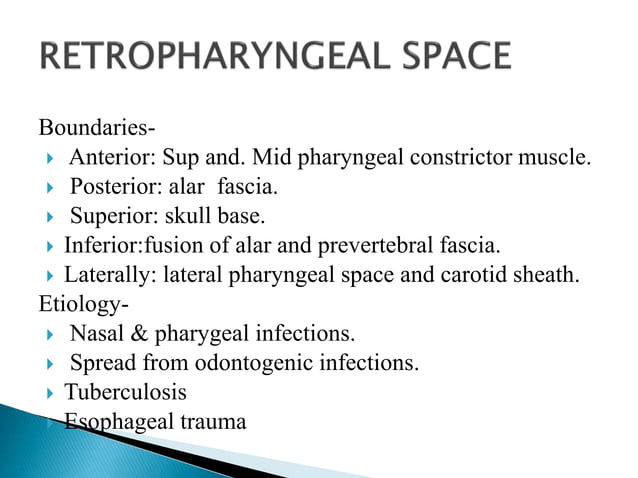 Fascial space infection | PPTX