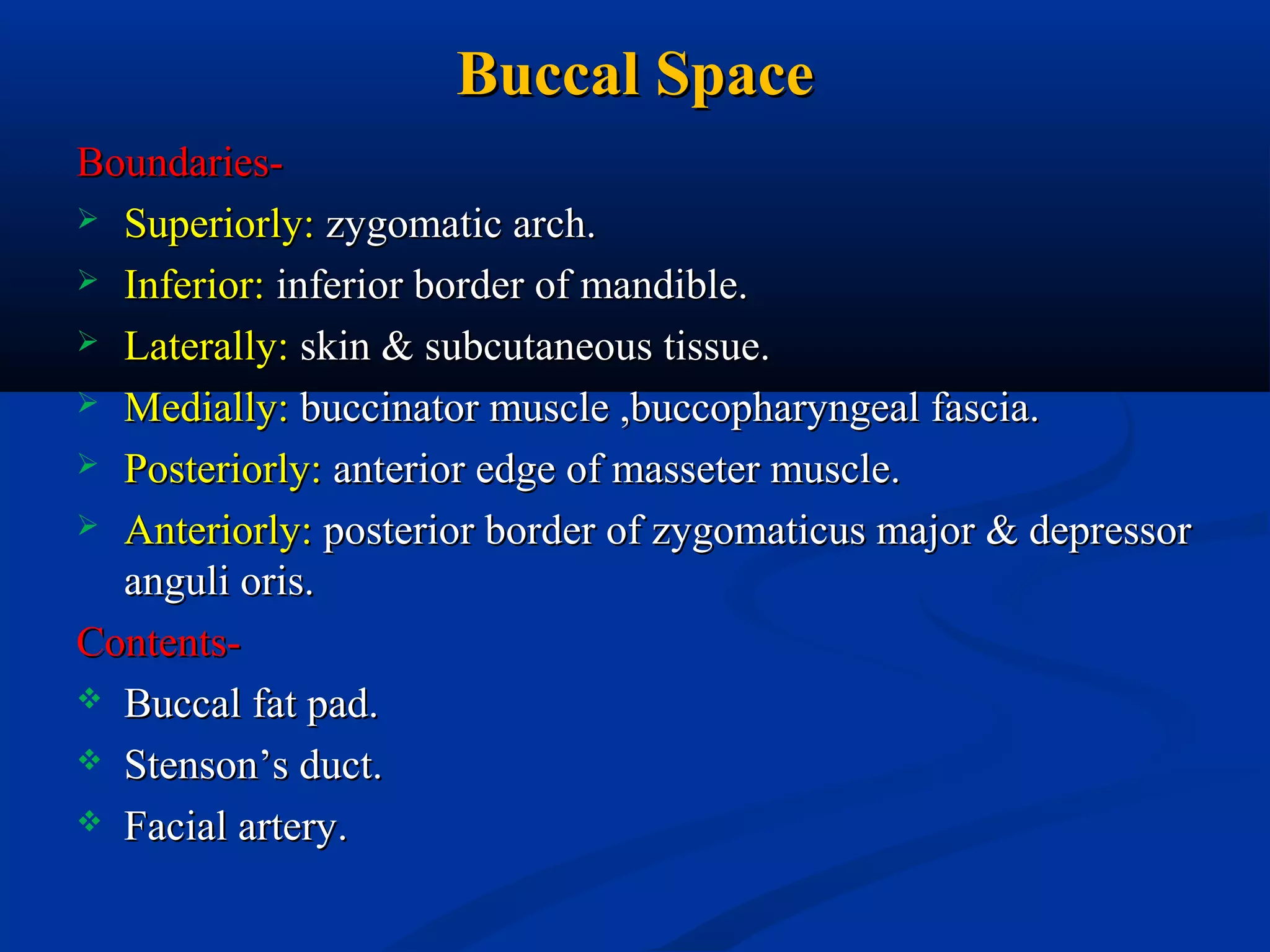 Fascial space & infections | PPT