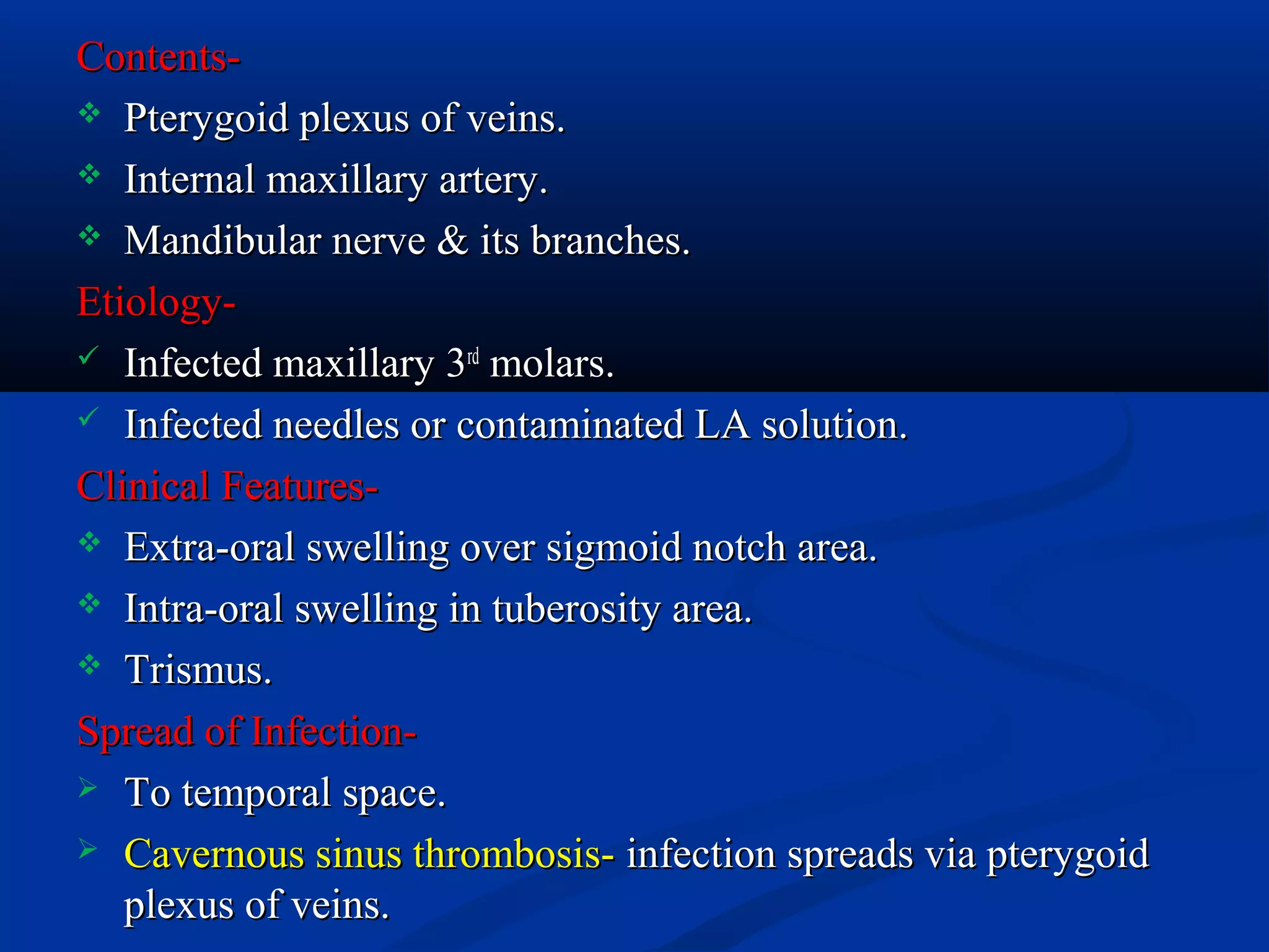Fascial space & infections | PPT