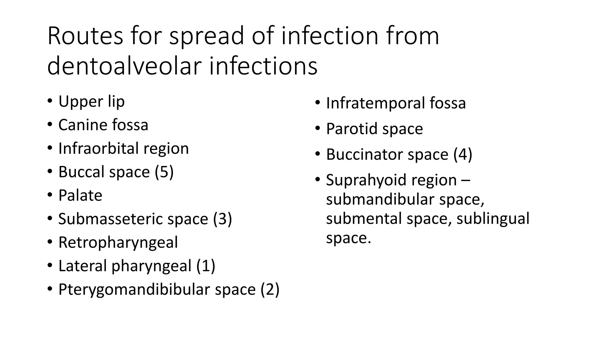 Fascial spaces | PPTX