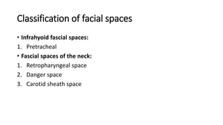 Fascial spaces | PPTX