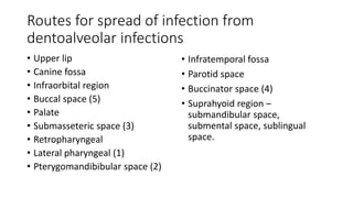 Fascial spaces | PPTX