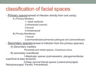 Fascial spaces.pptx | Ear, Nose and Throat Conditions | Diseases and ...