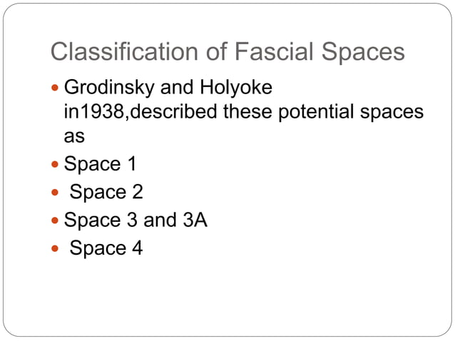 Fascial spaces of jaws and management | PPT