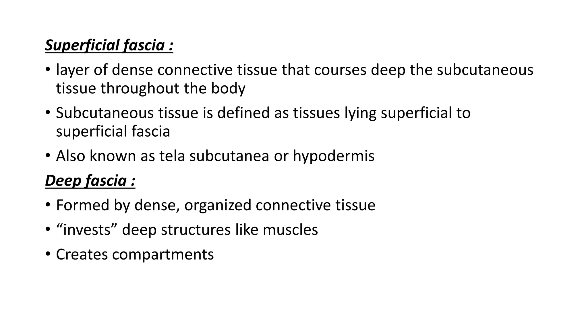Fascial Spaces in the Head & Neck | PPTX