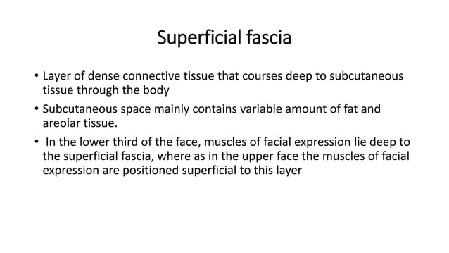 Fascial Spaces in the Head & Neck | PPTX