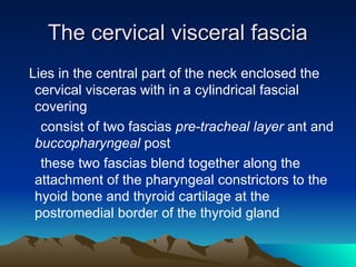 Fascias and fascial space infections of head and neck 1.ppt