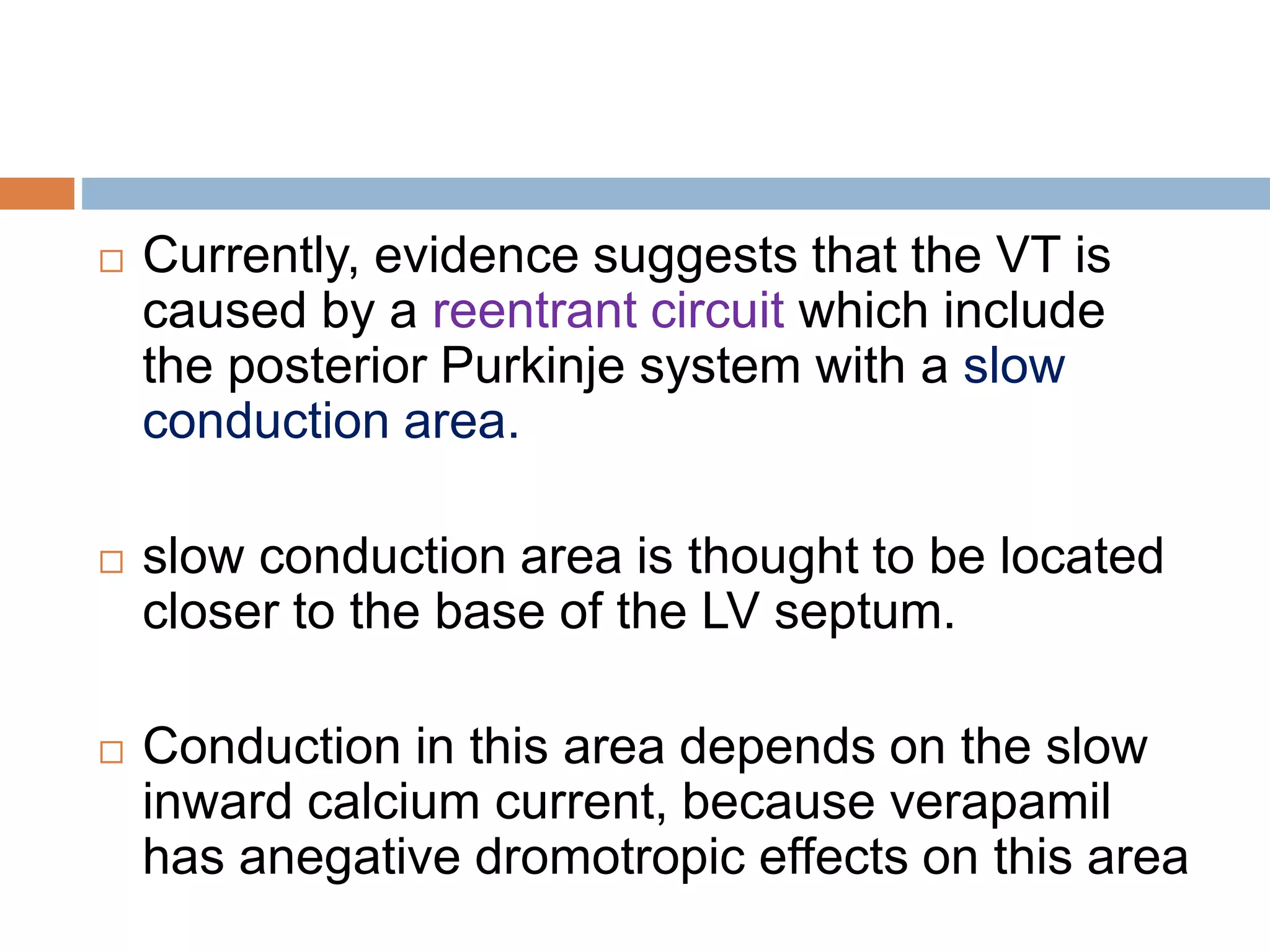 Fascicular vt chetan new | PPTX