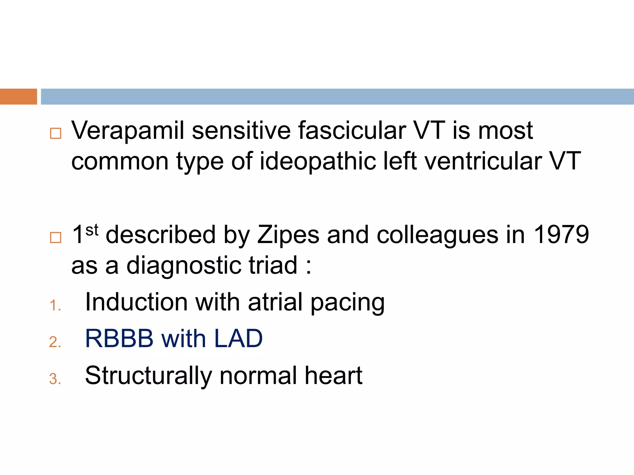 Fascicular vt chetan new | PPTX