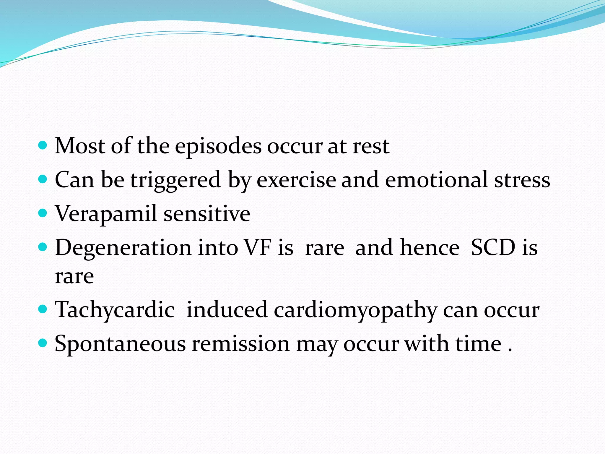 FASCICULAR VENTRICULAR TACHYCARDIA( VT) | PPTX