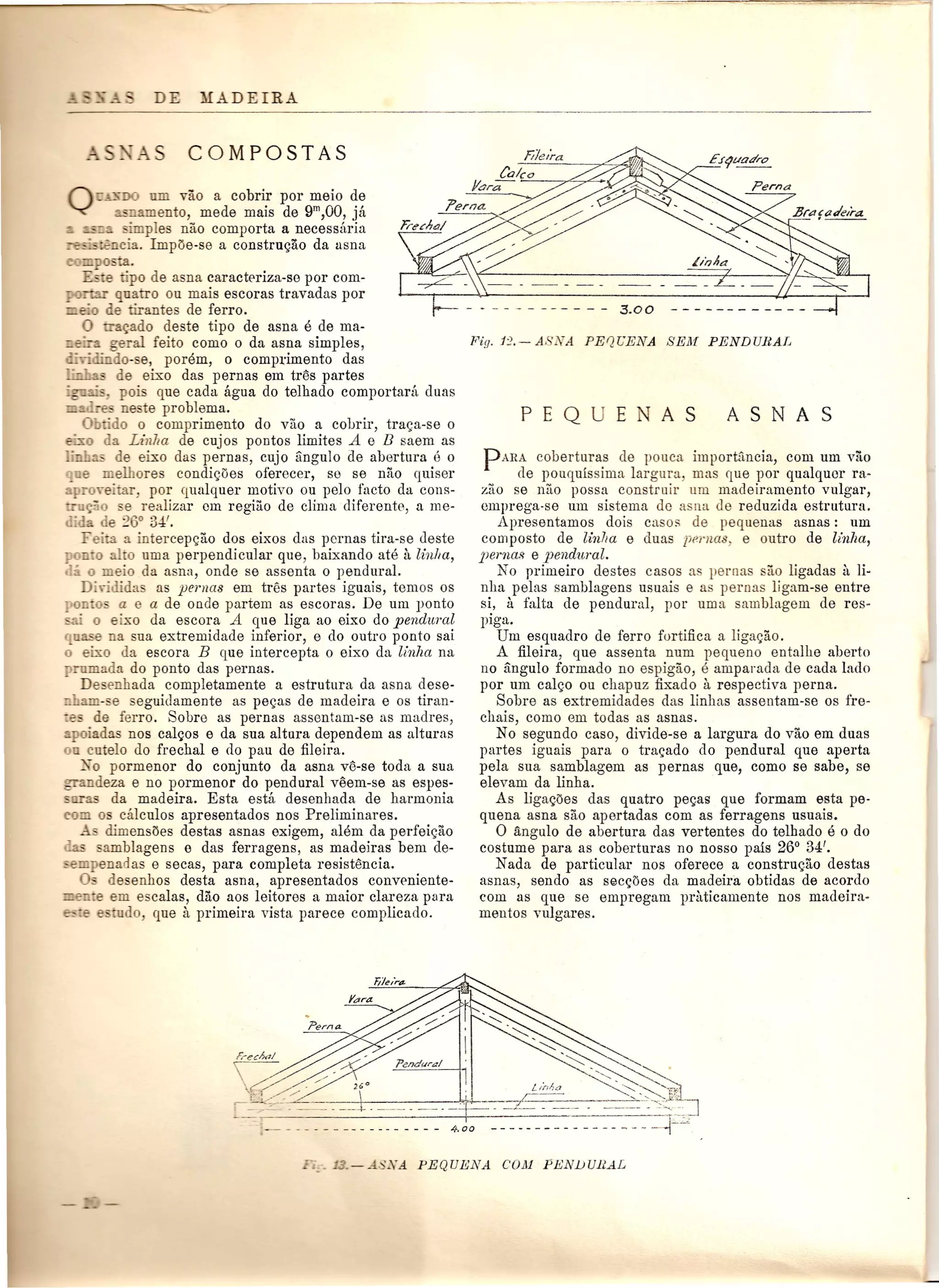 Fasciculo 01 asnas de madeira | PDF