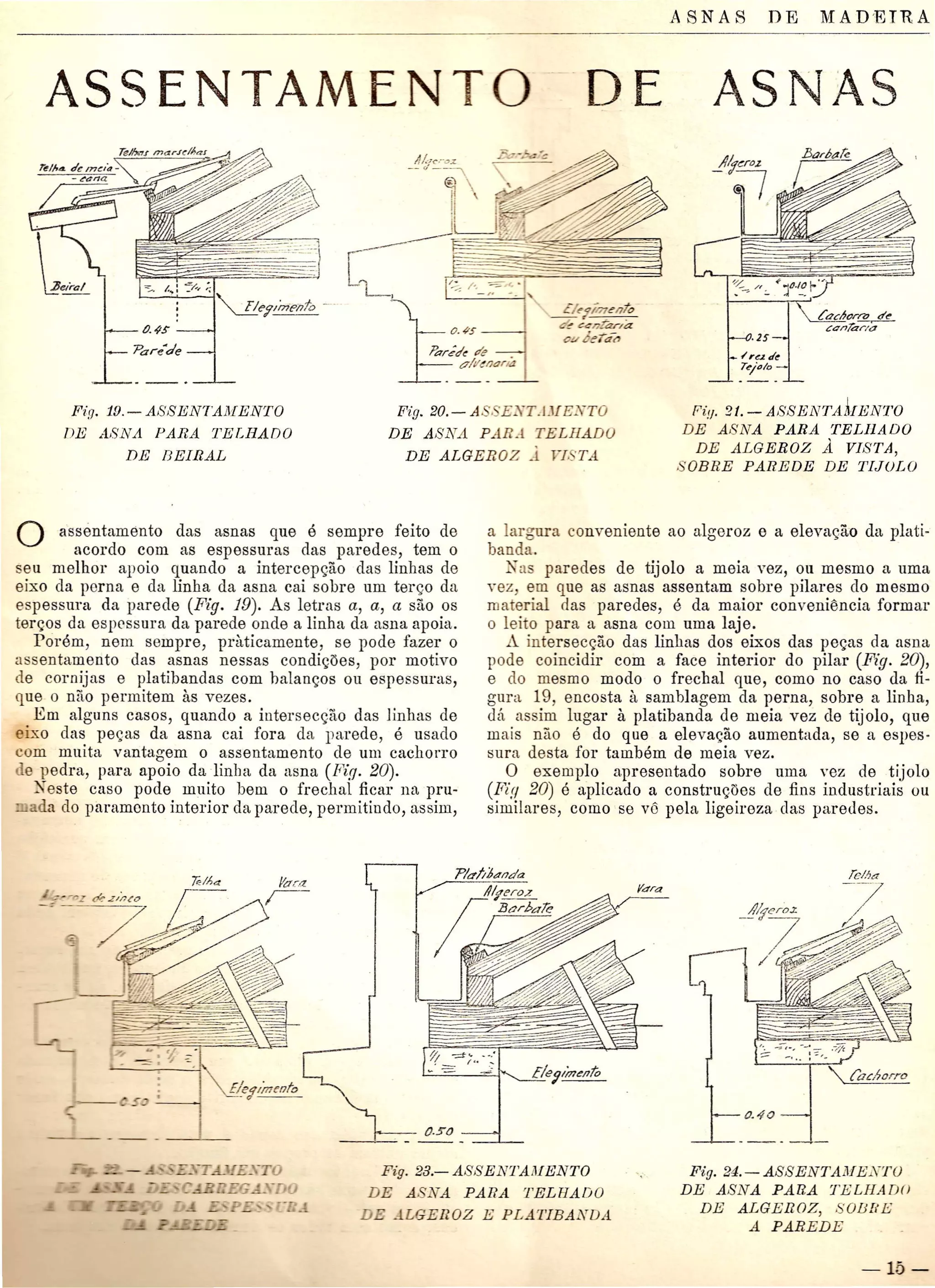 Fasciculo 01 asnas de madeira | PDF