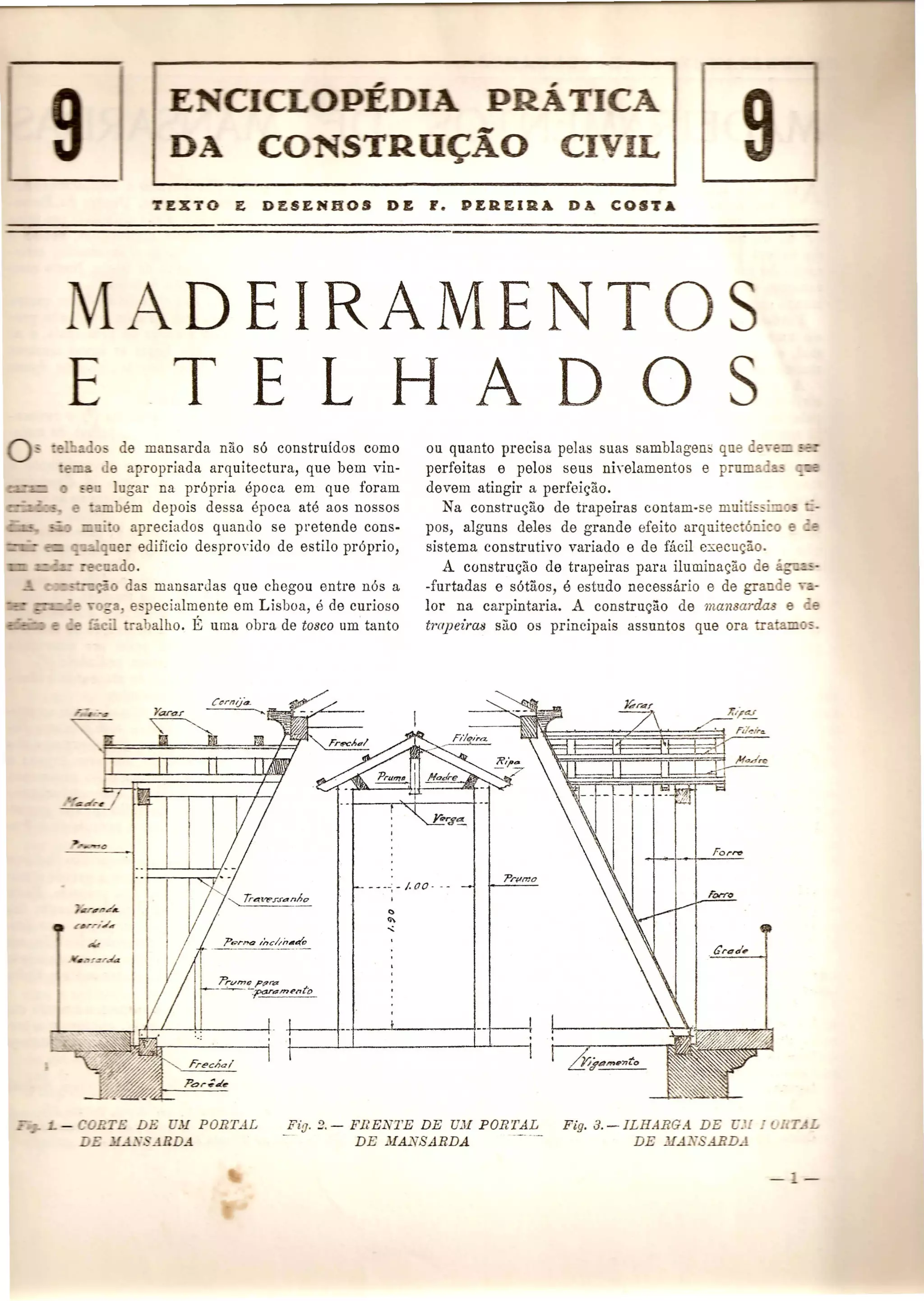 Fasciculo 09 madeiramentos e telhados | PDF