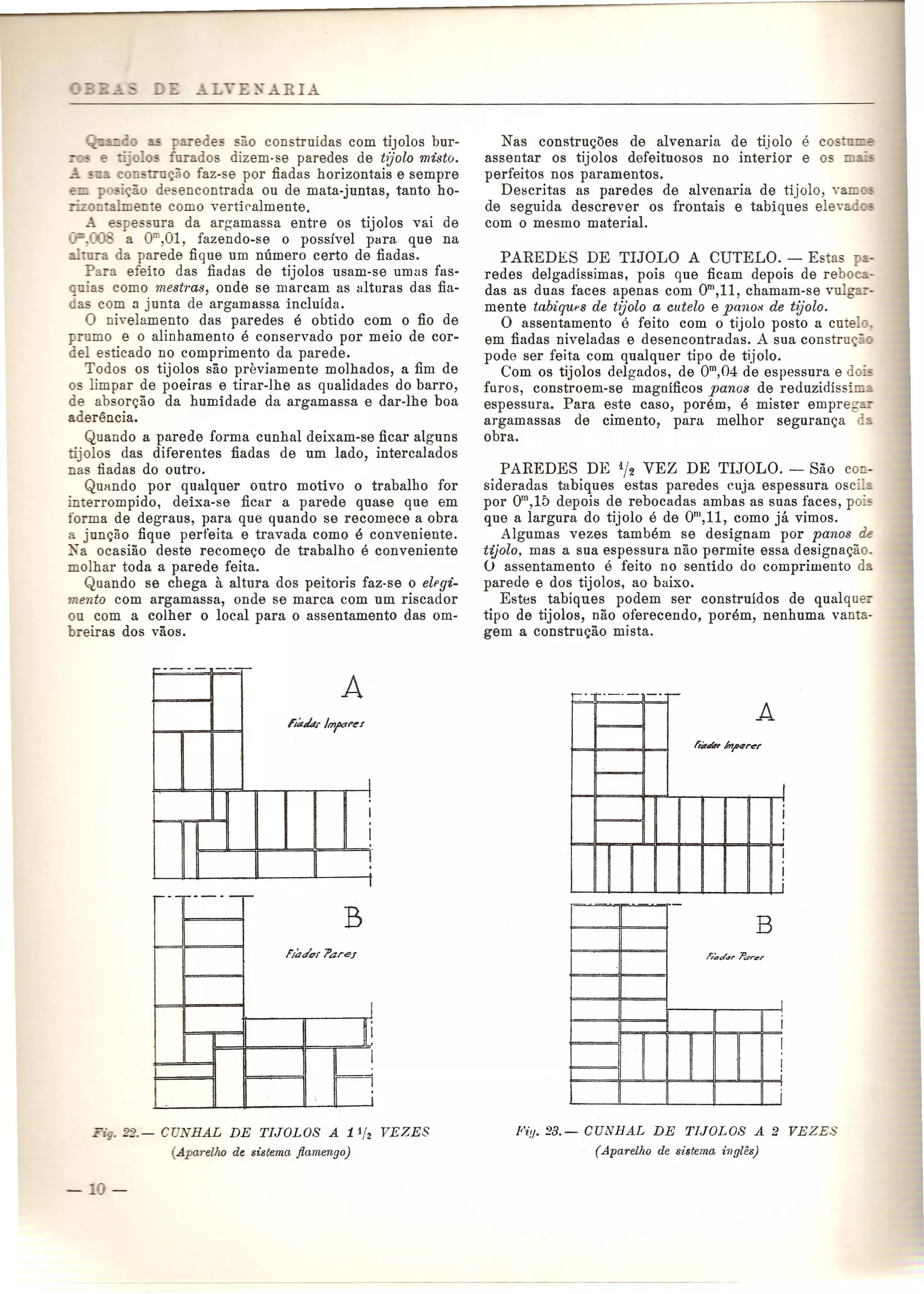 Fasciculo 13 obras de alvenaria | PDF
