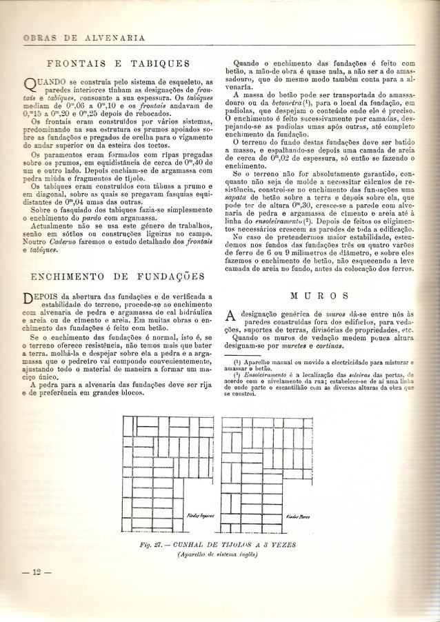 Fasciculo 13 obras de alvenaria | PDF