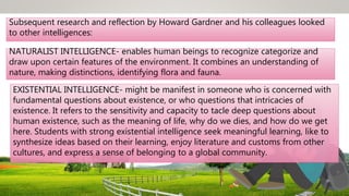 Individual Differences in Learning (FLCT) | PPTX