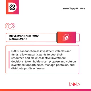 Fascinating Use Cases of DAO.pdf | Computing | Technology & Computing