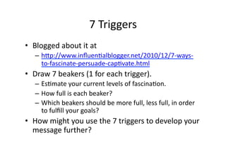 Fascination Plan of Attack | PPT