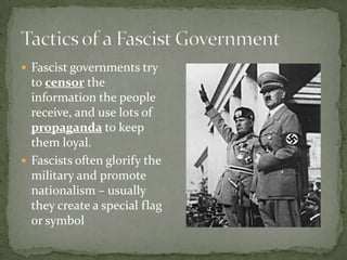Fascism | PPTX