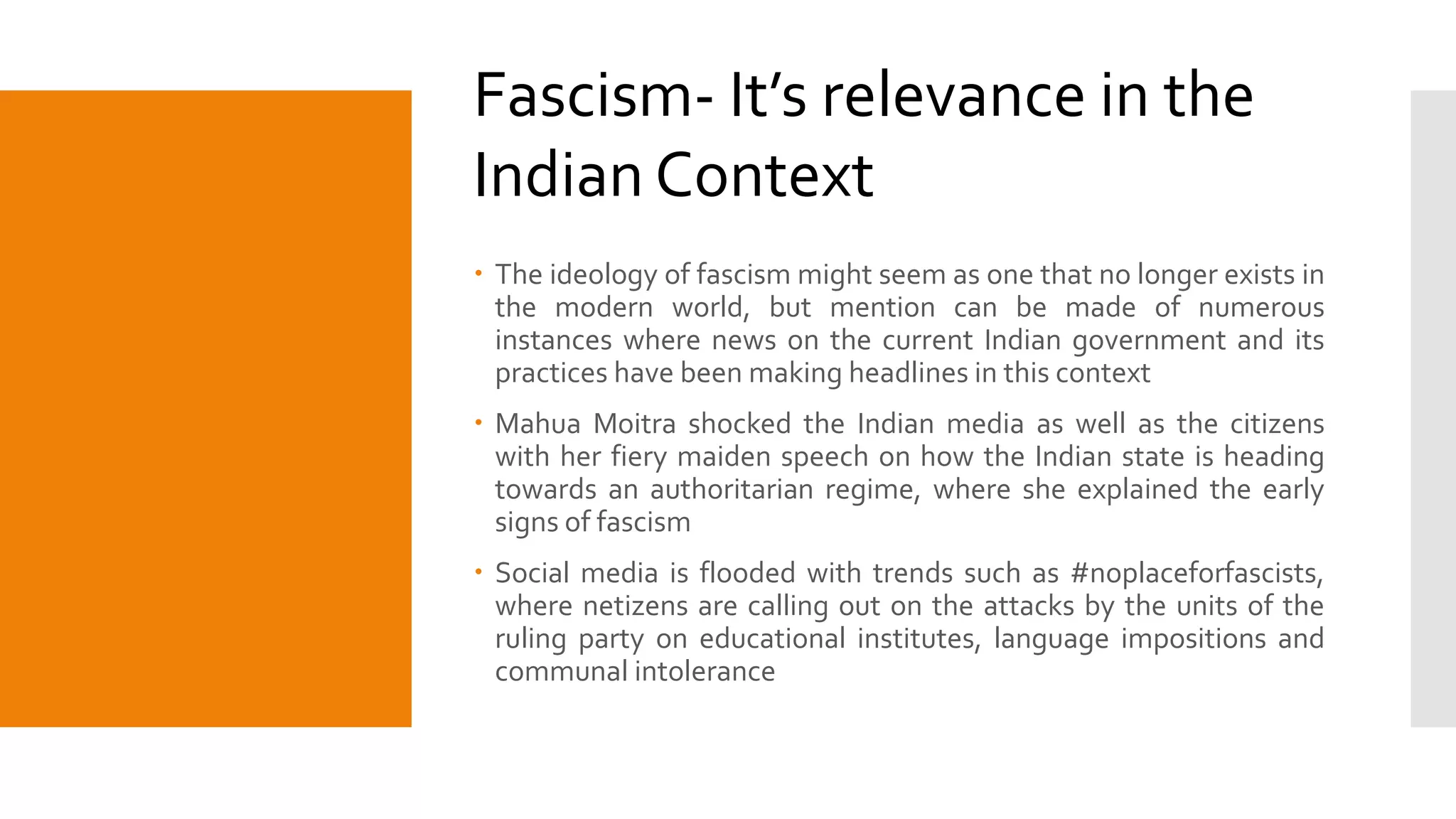 Fascism - The History and Evolution, Its relevance in the modern world ...