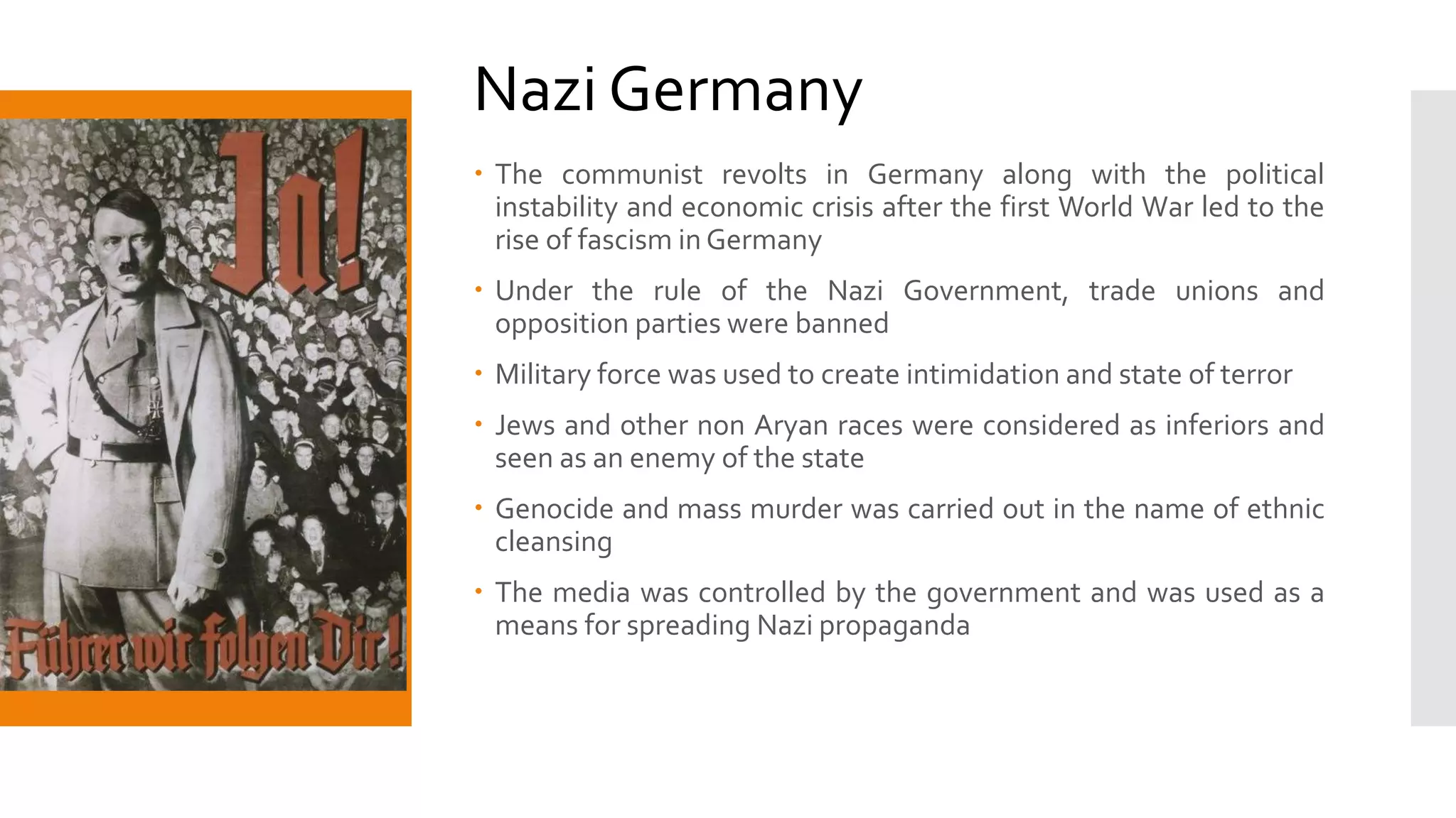 Fascism - The History and Evolution, Its relevance in the modern world ...