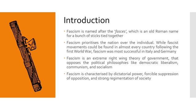Fascism - The History and Evolution, Its relevance in the modern world ...