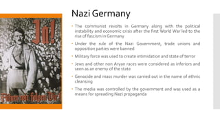 Fascism - The History and Evolution, Its relevance in the modern world ...