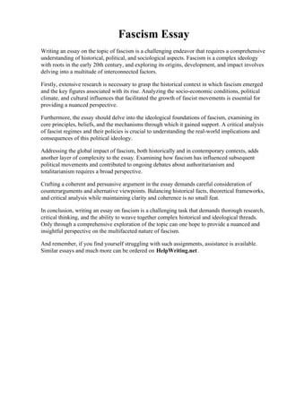Fascism Essay.pdf