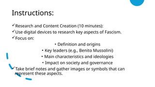 FASCISM INFOGRAPHIC. Digital Class activity.pptx