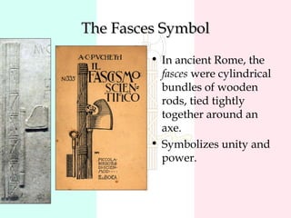 Fascism in Italy | PPT | Religion & Spirituality