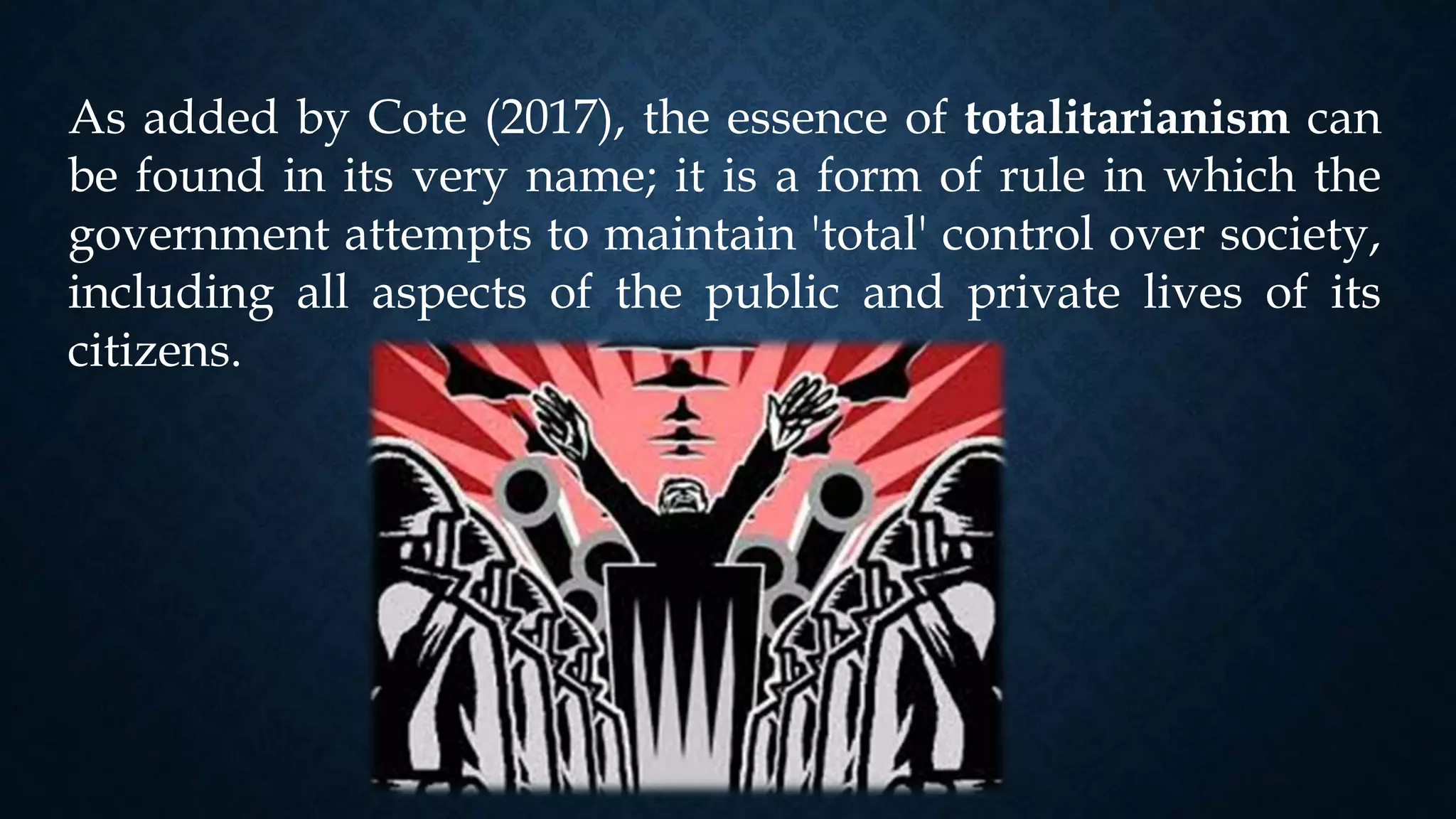 Fascism vs totalitarianism | PPTX