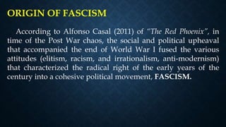 Fascism vs totalitarianism | PPTX