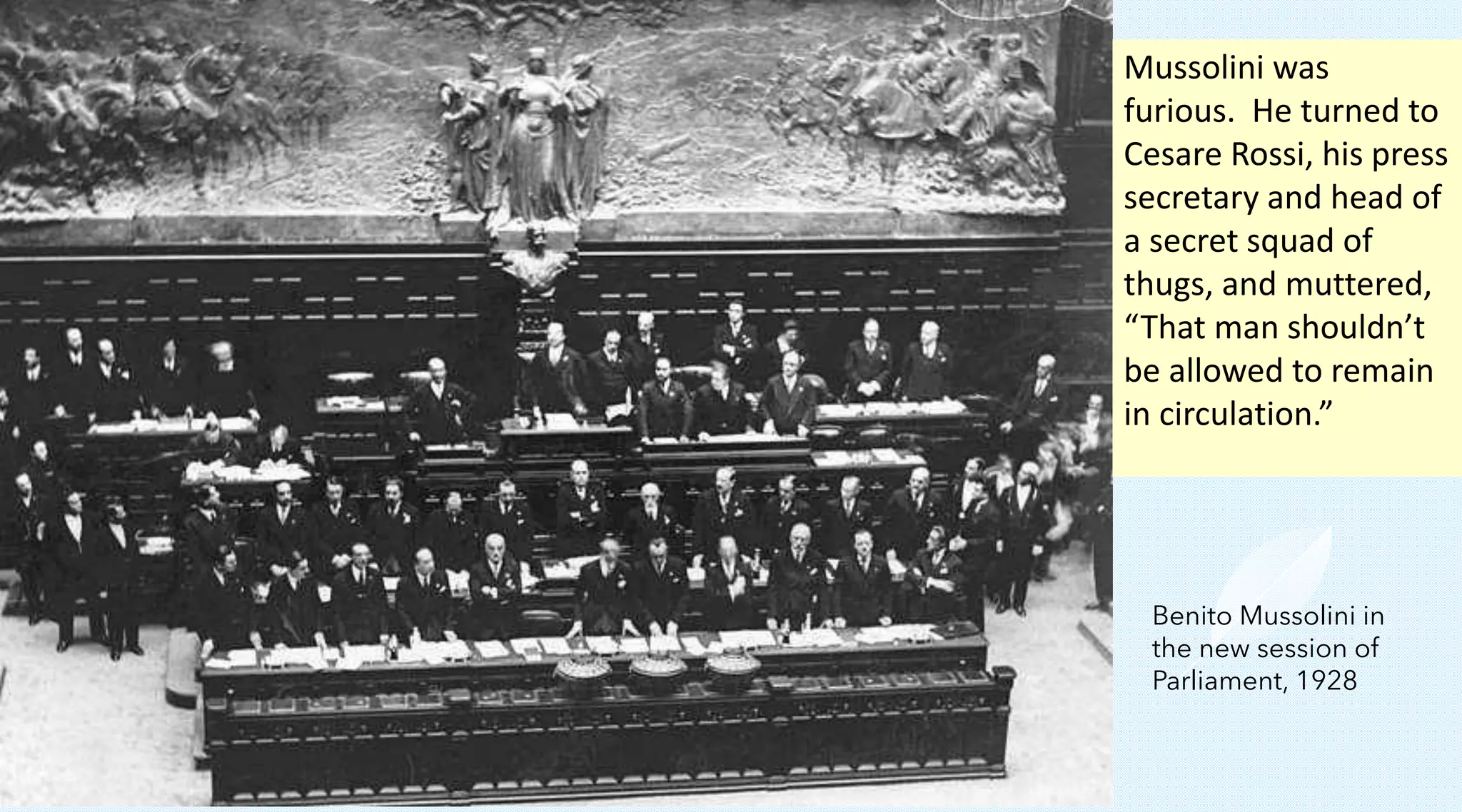 Mussolini and the Pope, Fascist Italy | PPT