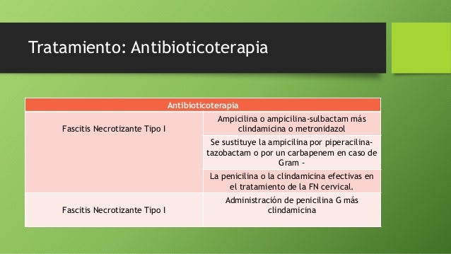 Fascitis necrotizante