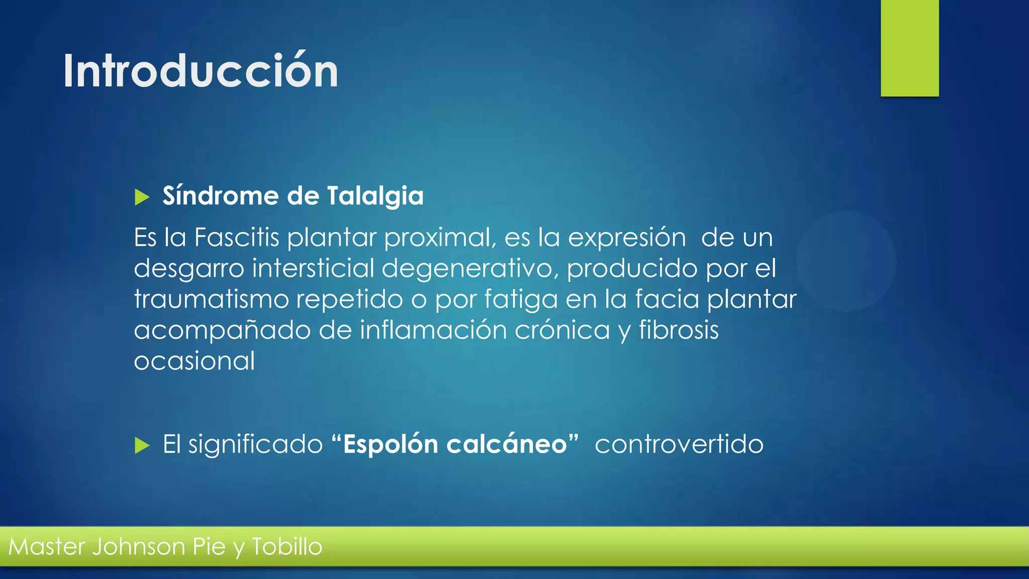 Fascitis plantar | PPTX