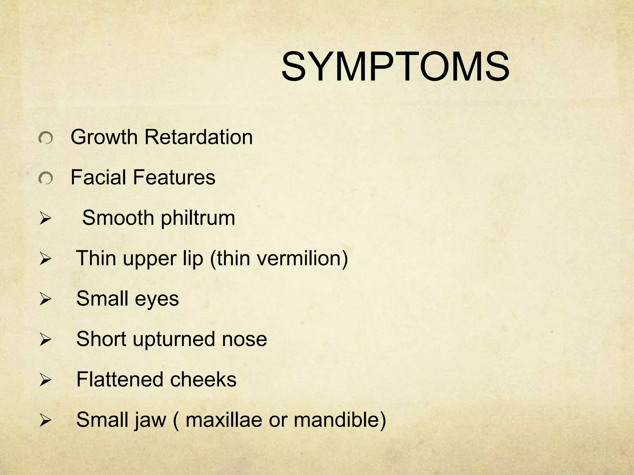 Fetal alcohol syndrome | PPTX