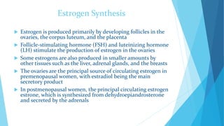 Basic Pharmacology of Estrogen | PPTX