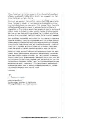 Fasd roundtable report | PDF