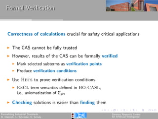 FASE 2011 - Formalizing and Operationalizing Industrial Standards | PDF