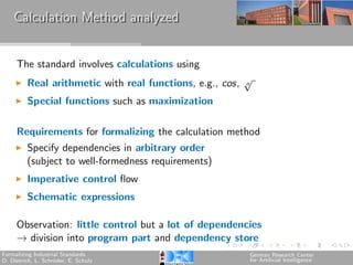 FASE 2011 - Formalizing and Operationalizing Industrial Standards | PDF