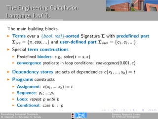 FASE 2011 - Formalizing and Operationalizing Industrial Standards | PDF